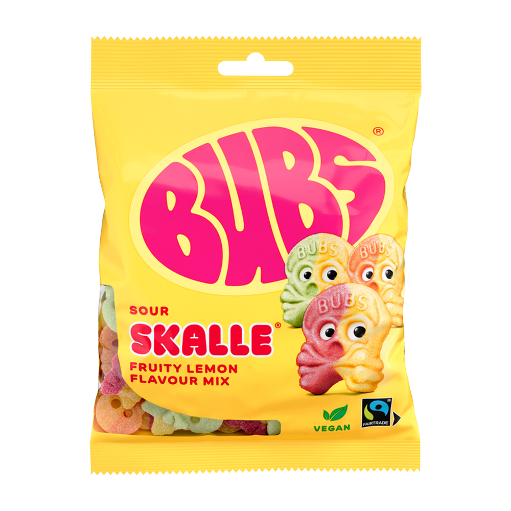 BUBS Fruity Lemon Mix SKALLE 90g – Maustemesta